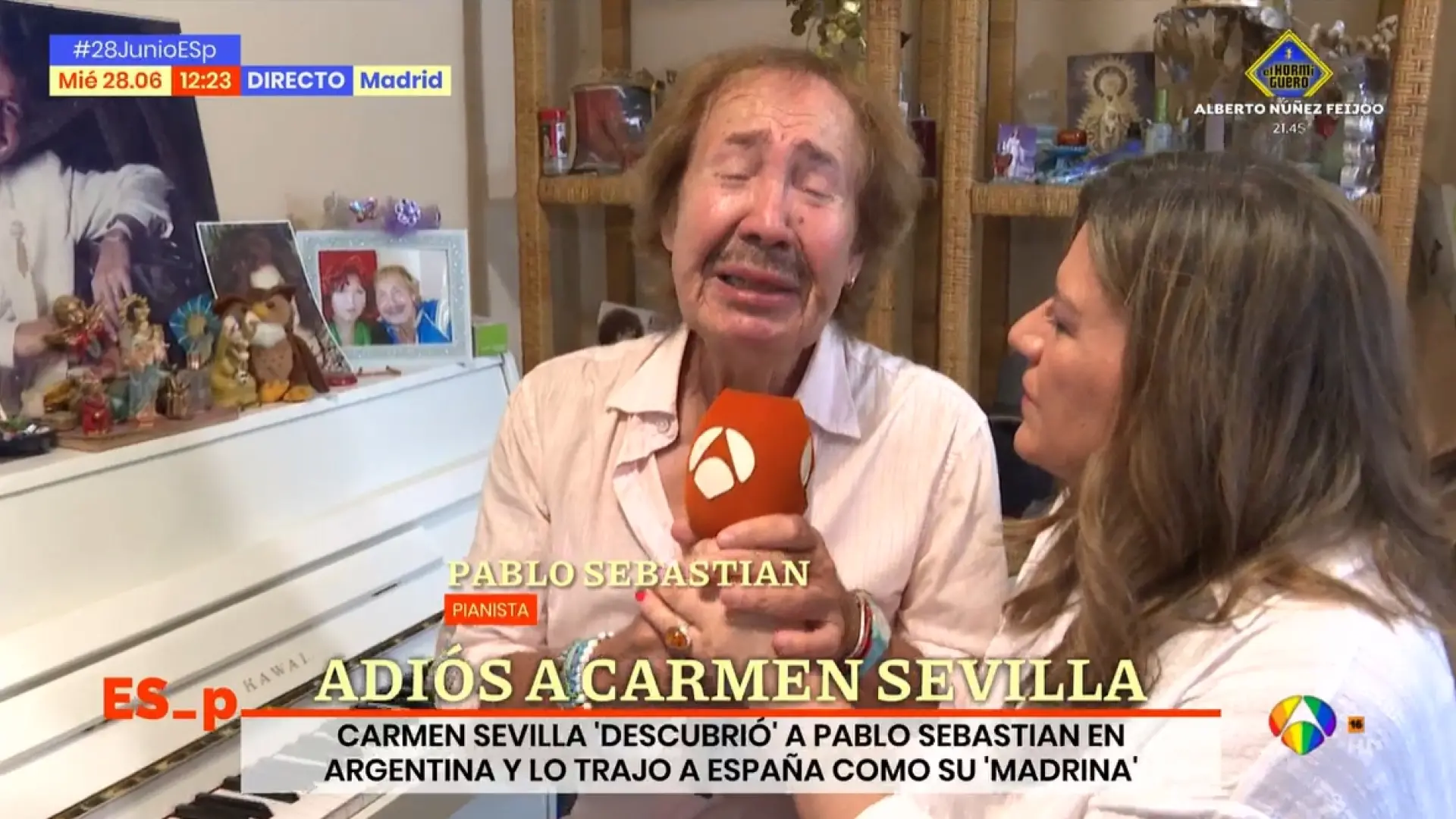Pablo Sebastian suplica entre lágrimas que le dejen ver a Carmen ...