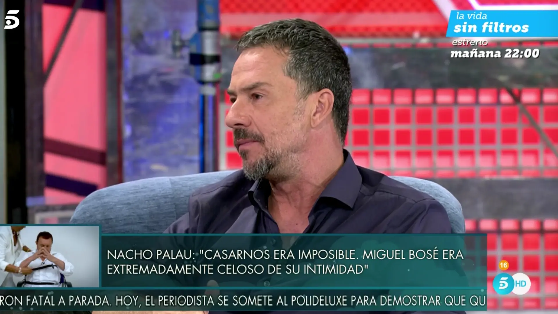 Nacho Palau, sobre su relación con Miguel Bosé: "He tenido que ...