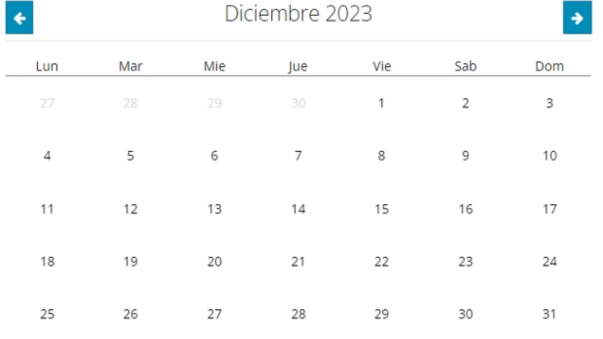 ¿Por qué el duodécimo mes del año se llama ‘diciembre’?