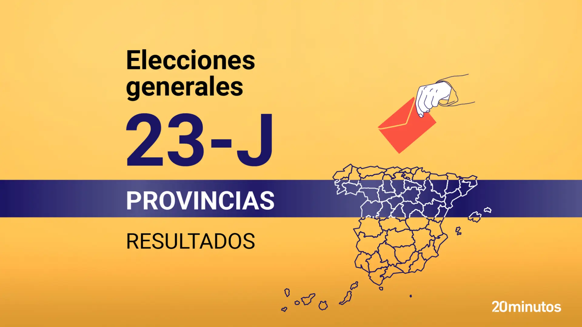 Resultados elecciones generales 2023: consulta quién ha ganado en tu provincia