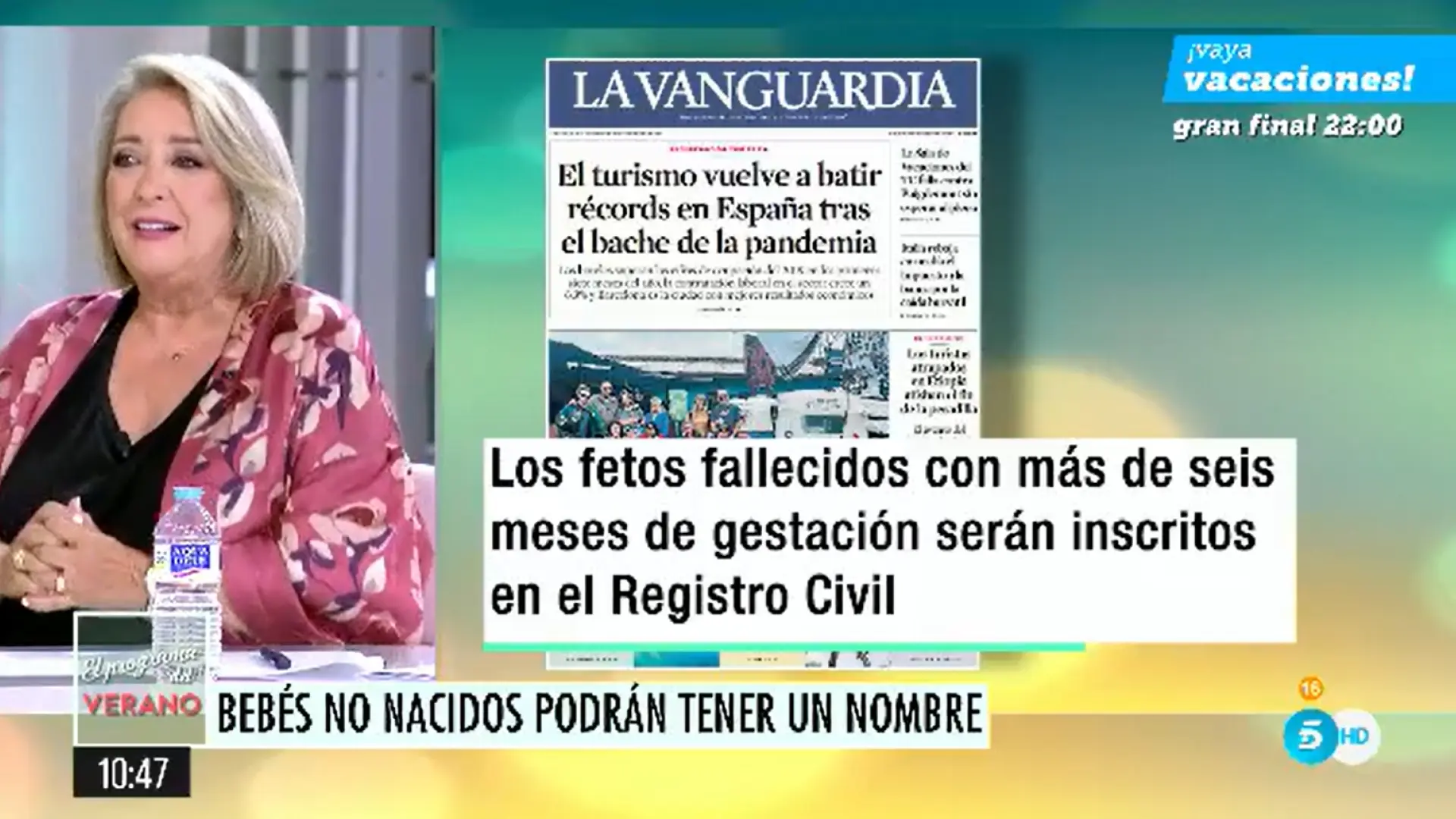 Esther Esteban cuenta cómo fue el nacimiento de su hija, que falleció ...