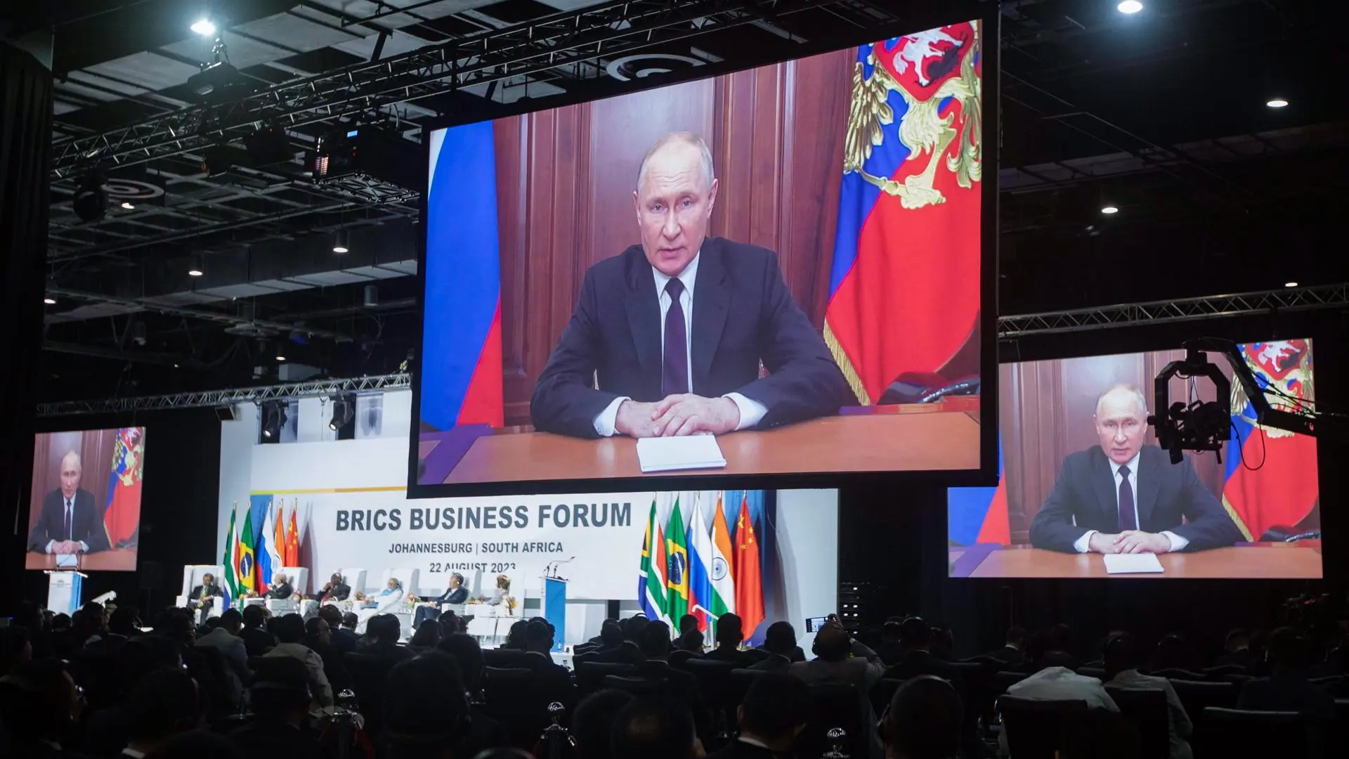 Putin llama a BRICS a garantizar energía y alimento al mundo en plena ...