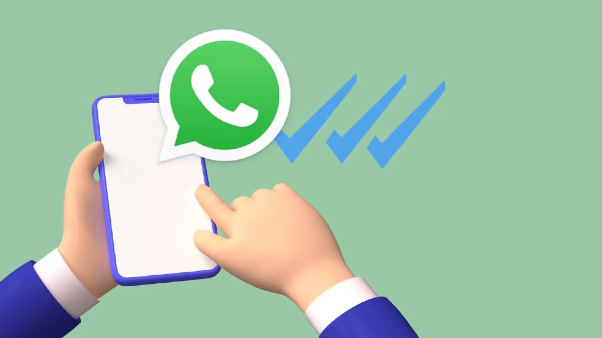Vuelve el bulo del triple check azul de WhatsApp: esto es lo que dicen ...
