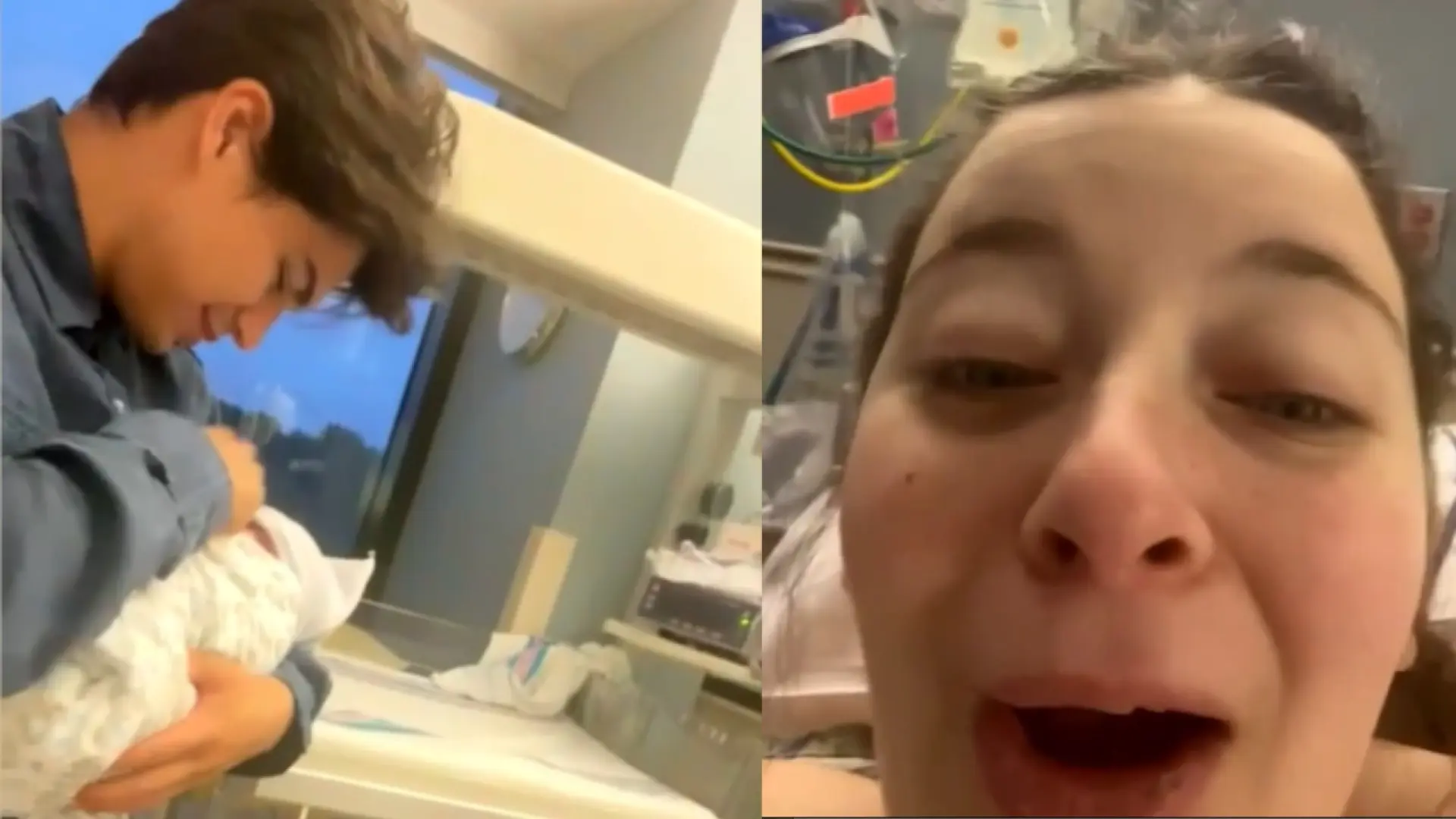 Vídeo: Un recién nacido se hace viral al imitar la risa de su padre en ...