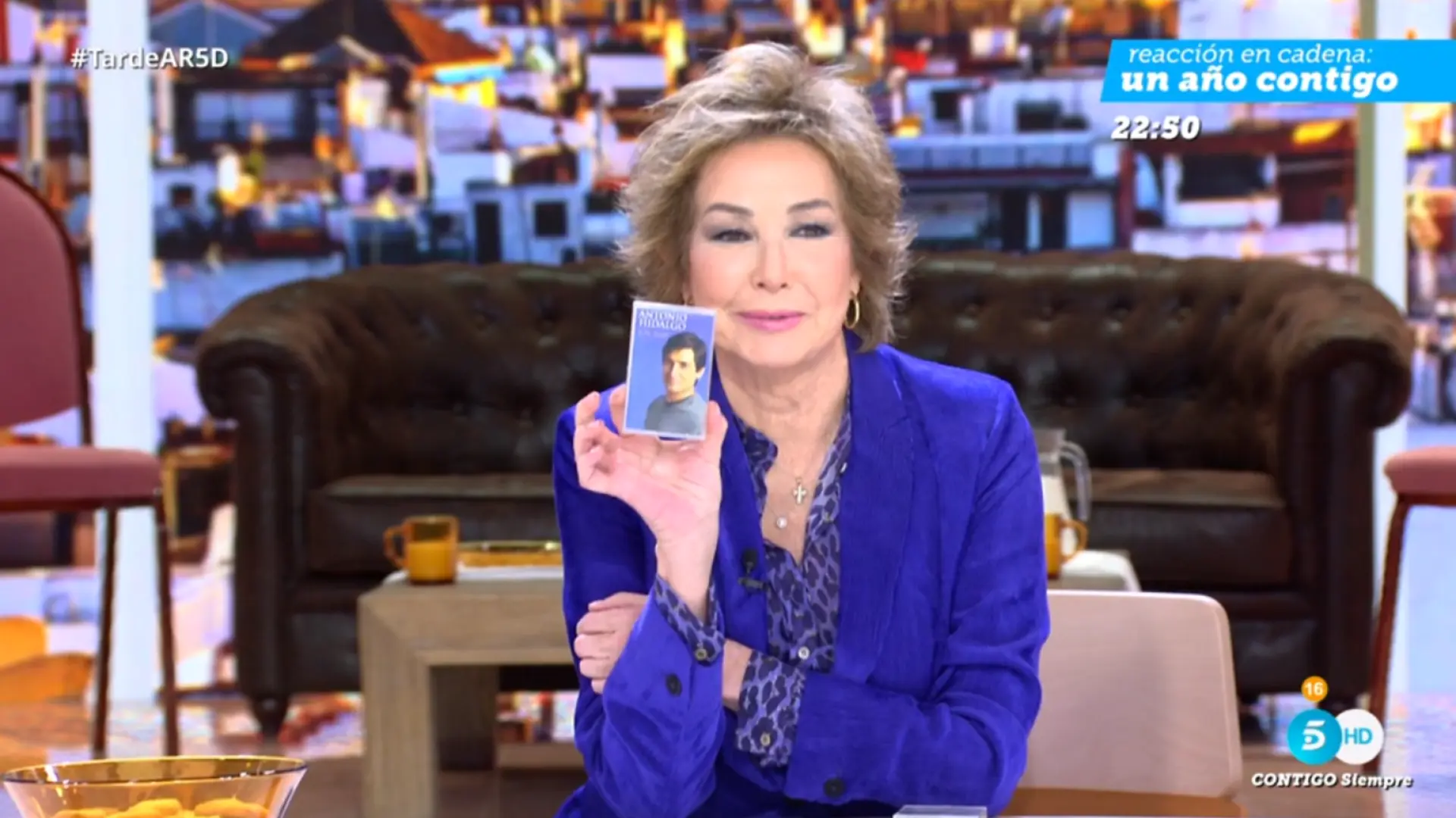 'TardeAR': Ana Rosa Quintana enseña las cintas que grabó Antonio ...