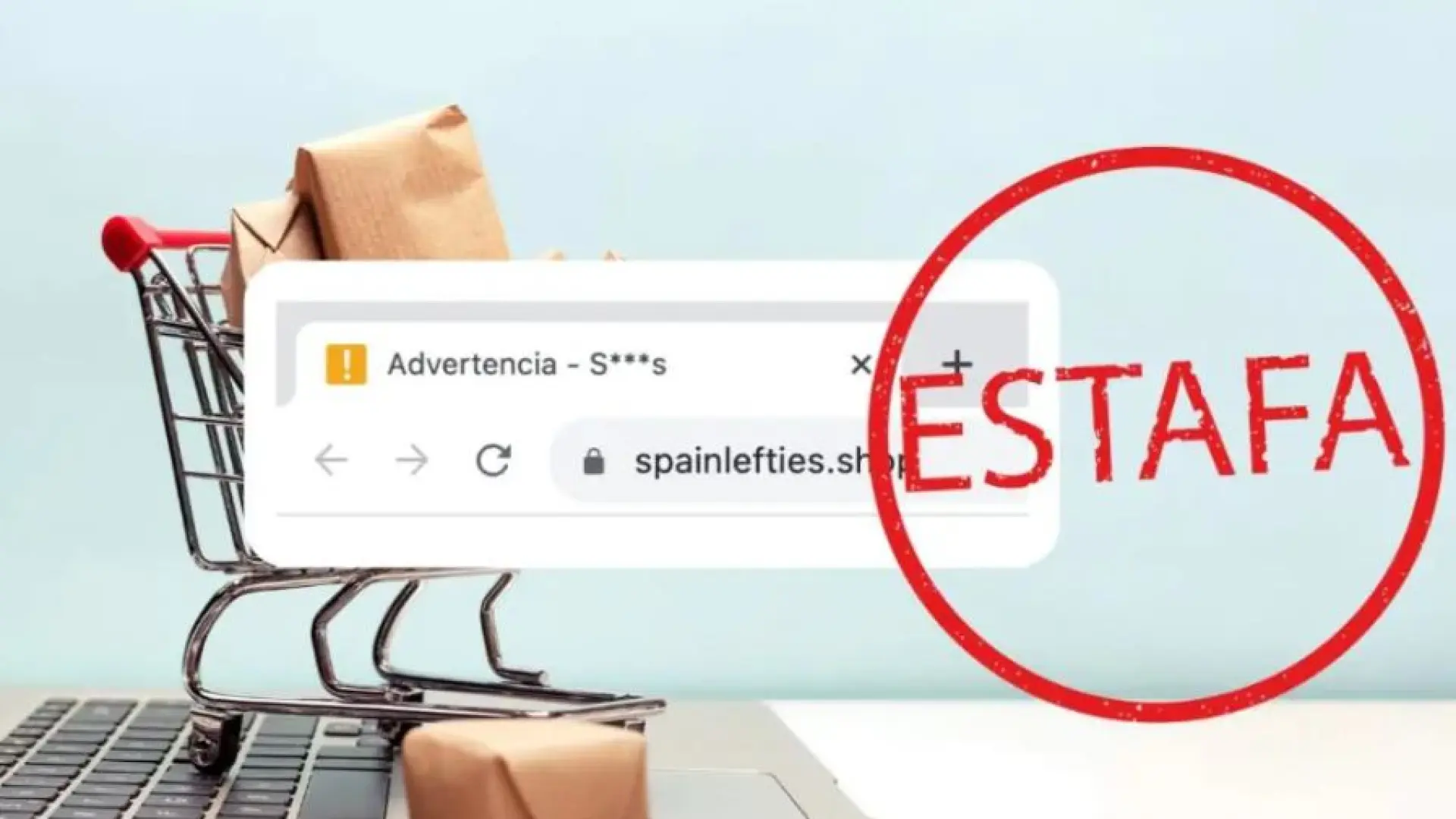 Este enlace no es el oficial de Lefties, es una estafa