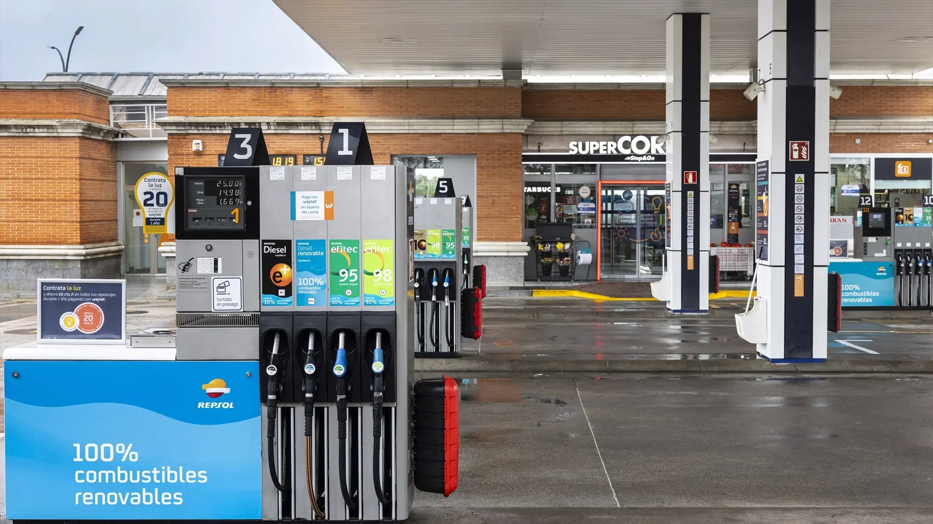 Repsol prevé servir combustibles renovables en 600 estaciones a fin de año