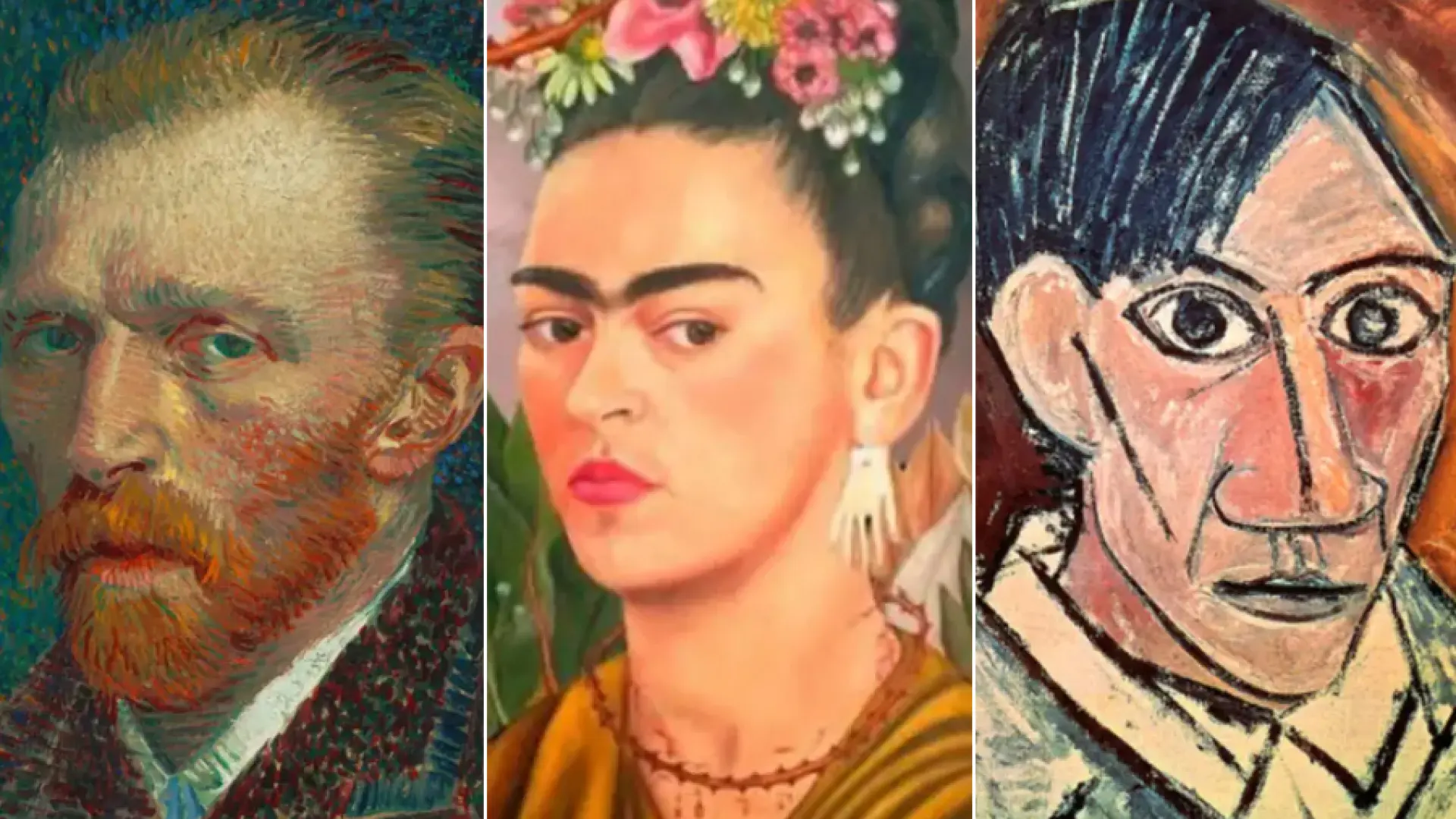 Maestros de la pintura en sus autorretratos y cómo eran en realidad