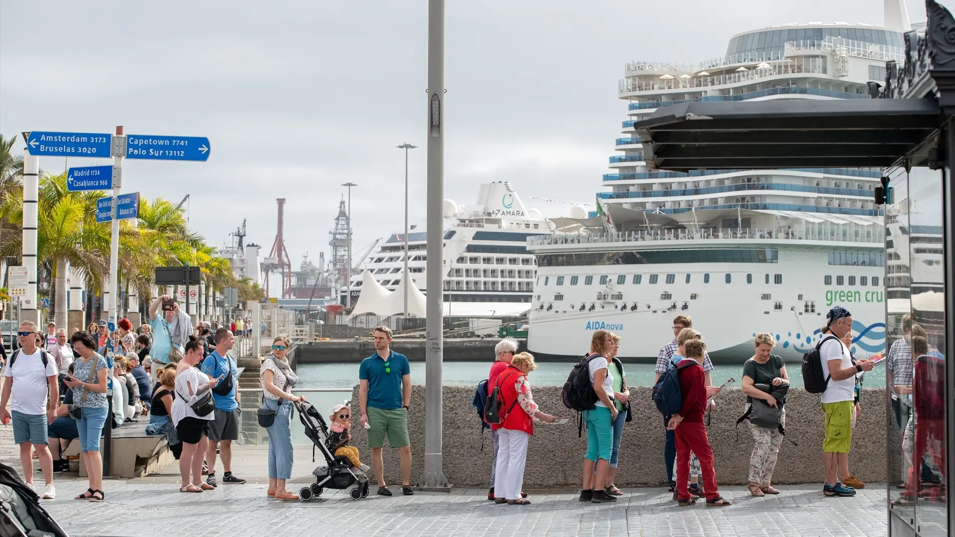 La llegada de cruceristas crece hasta los 12 millones y marca récord histórico en 2023