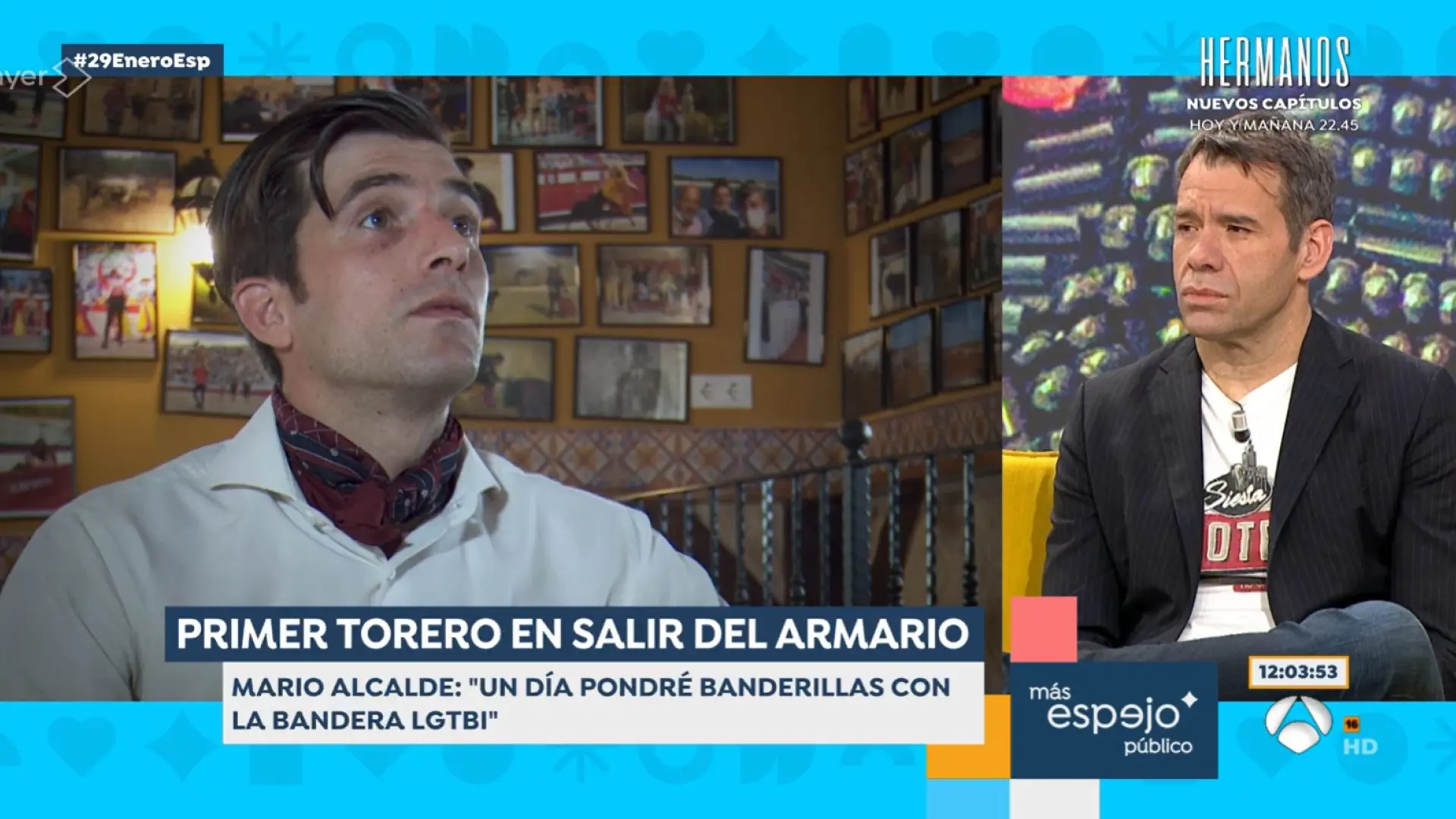 Mario Alcalde, el primer torero abiertamente pansexual: "Podría poner ...