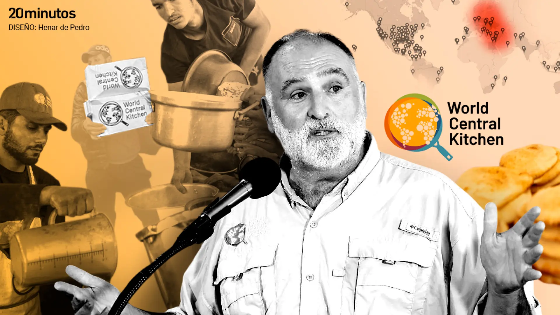 Qué es y cómo funciona la ONG World Central Kitchen del chef español José Andrés que ha sido ...