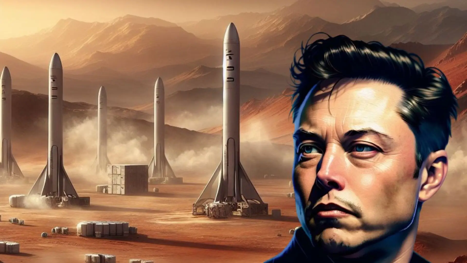 Elon Musk creará una flota de 1.000 cohetes Starship para llegar a ...