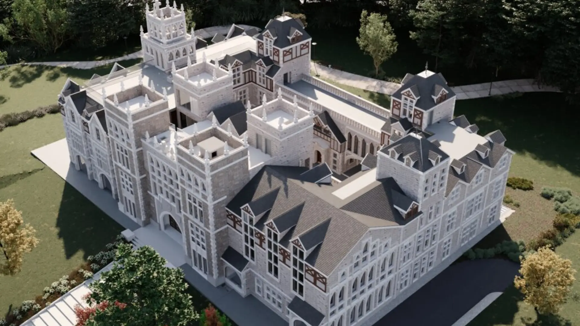 Así será el campus inspirado en Hogwarts ubicado en Madrid: un entorno ...