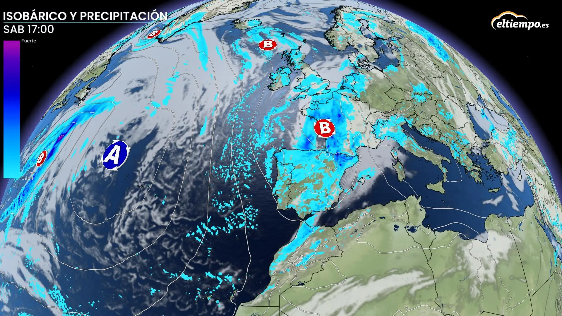 Una nueva borrasca regará amplias zonas del país y trae ambiente fresco ...