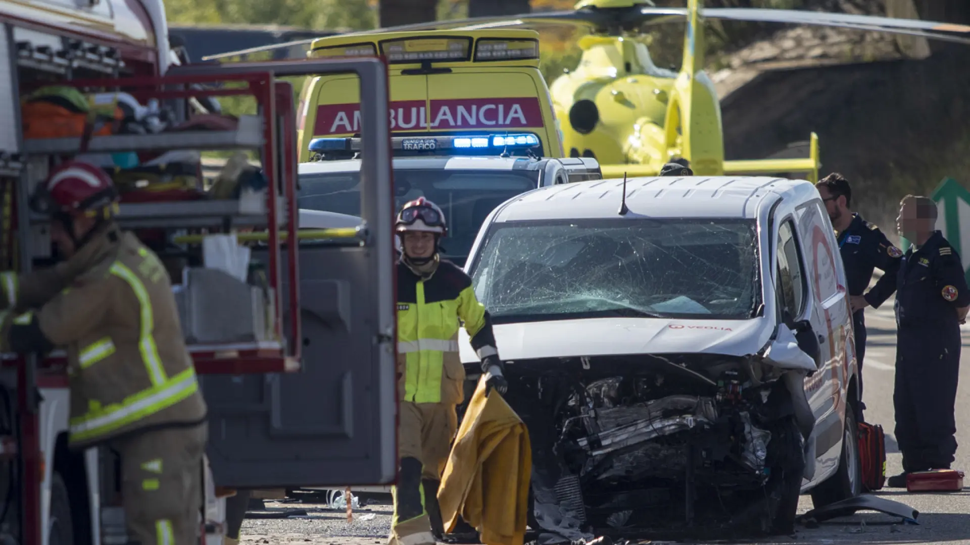 Dos muertos y cuatro heridos en una colisión frontal en Soria