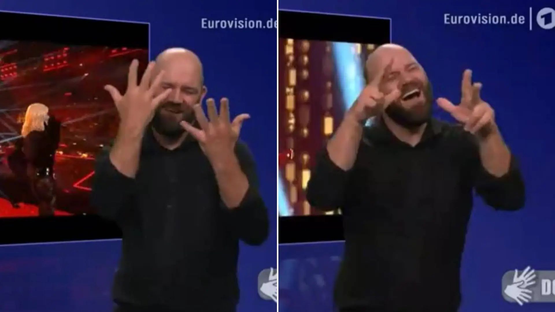 El intérprete de lengua de signos de la televisión alemana triunfa con ...