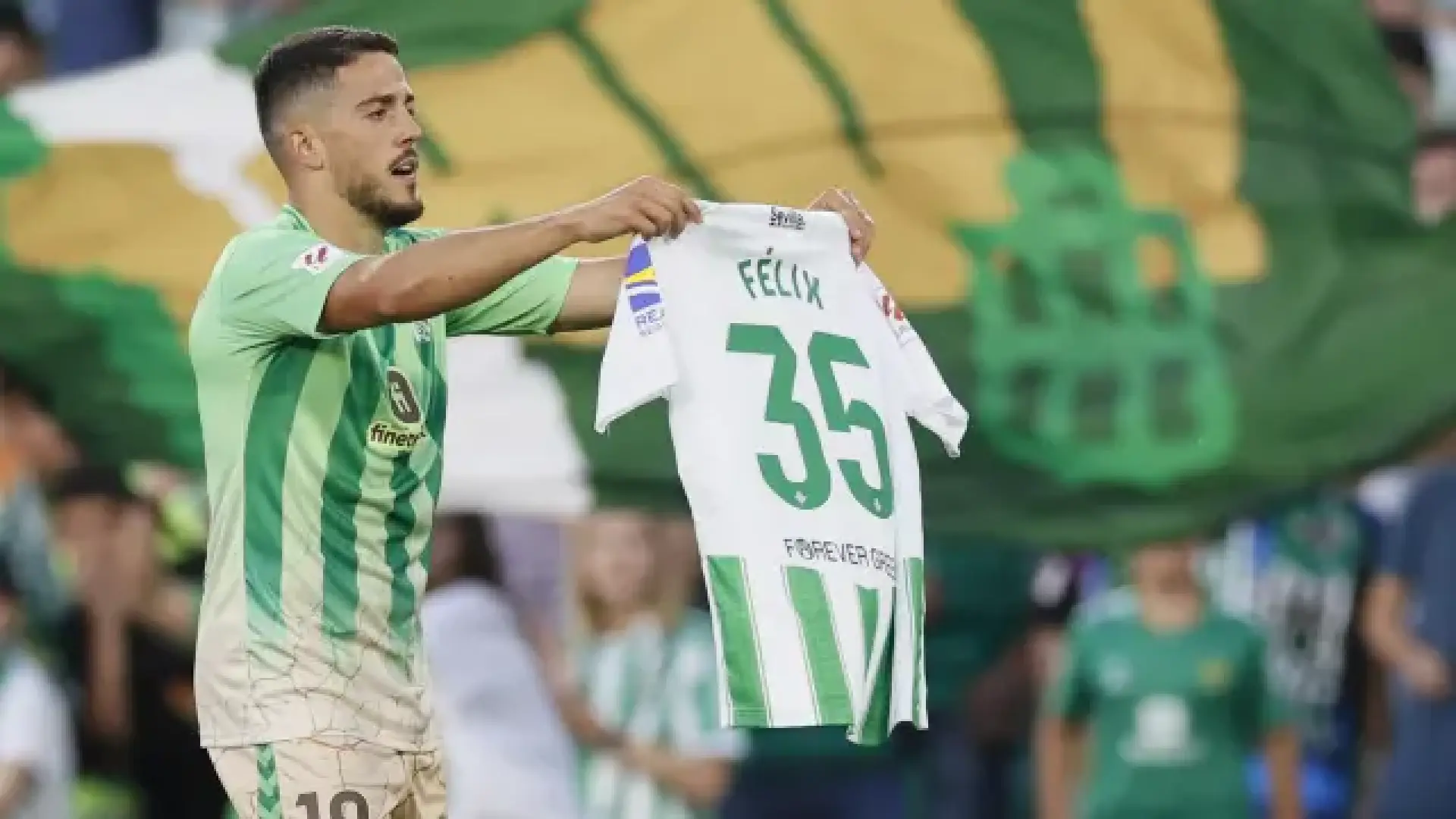 El emotivo homenaje del Betis a Félix Garreta, su canterano en coma ...