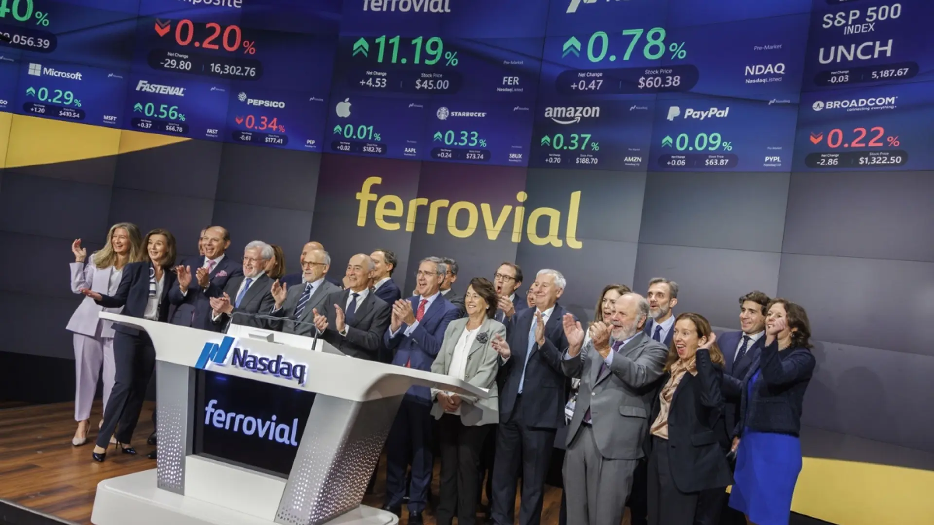Ferrovial cumple un mes en Wall Street con su actividad centrada en el ...