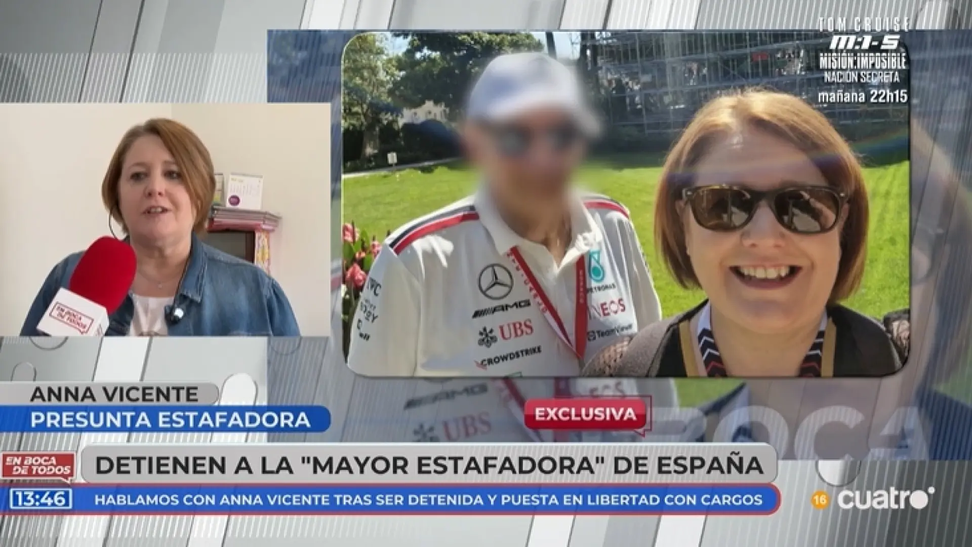 Anna Vicente, la "mayor estafadora" de España, se compromete a mostrar ...