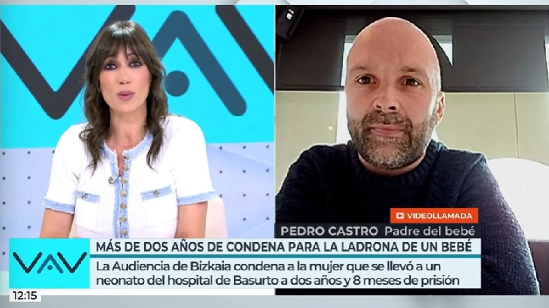 'Vamos a ver': Pedro, padre del bebé que fue robado en el hospital de Basurto: "Que la sociedad ...