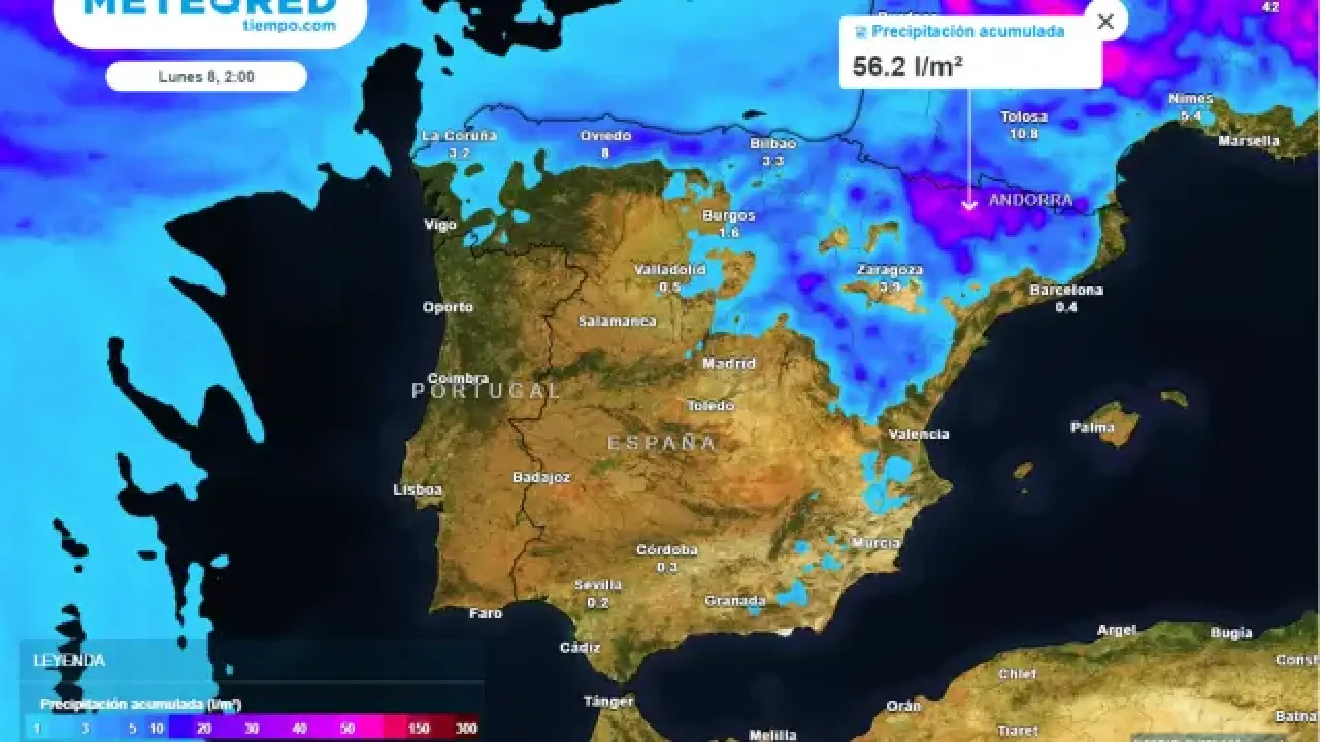 El fin de semana llega con tormentas y un descenso generalizado de las temperaturas en en el ...