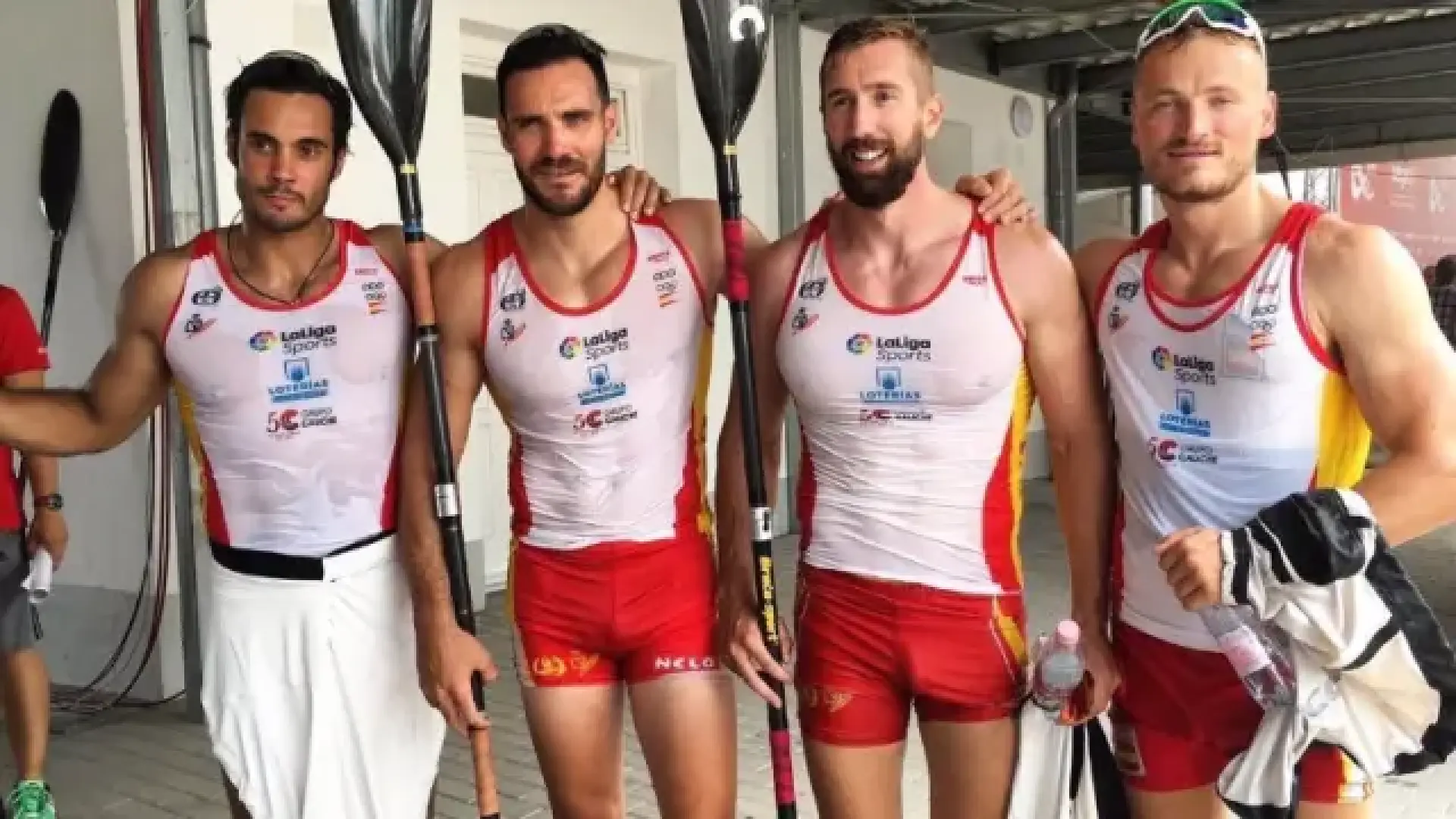 La foto viral del equipo de piragüismo y la irónica respuesta de Marcus ...