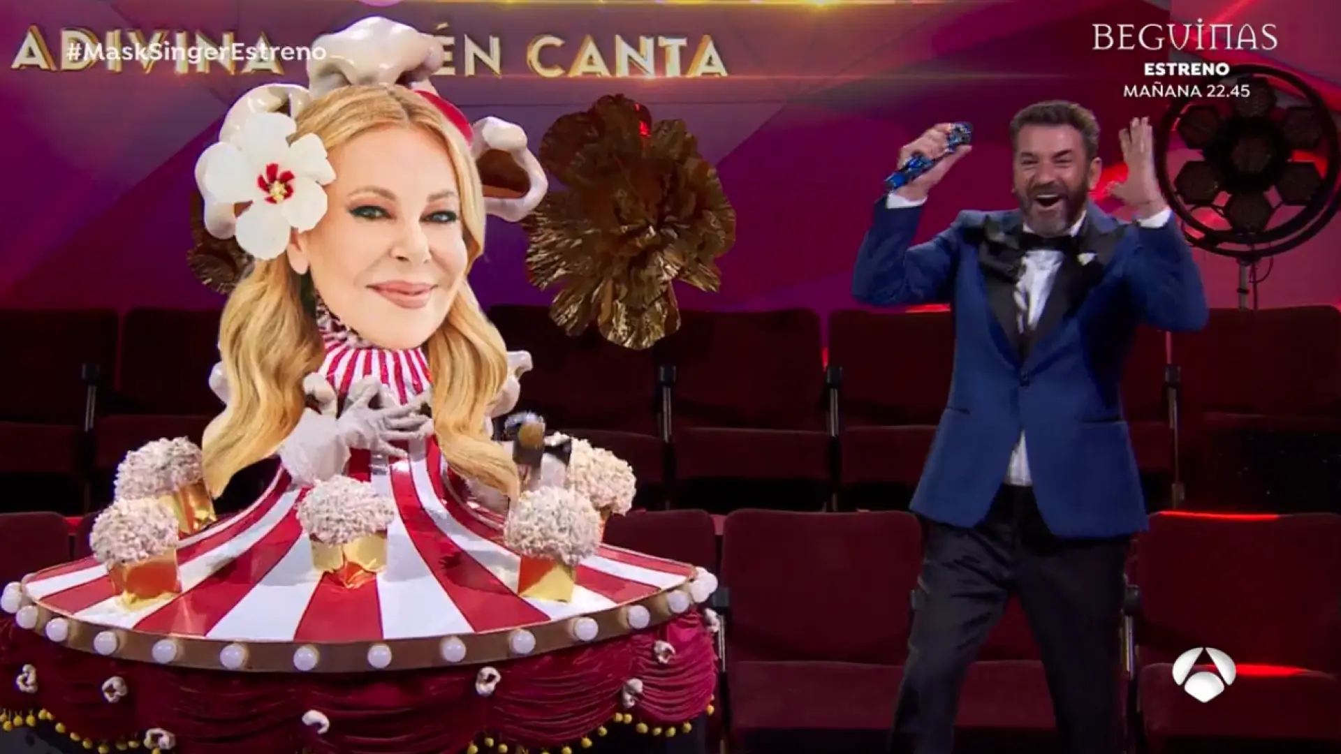 Ana Obregón, cazada por Los Javis en 'Mask Singer': "¡Su voz es ...