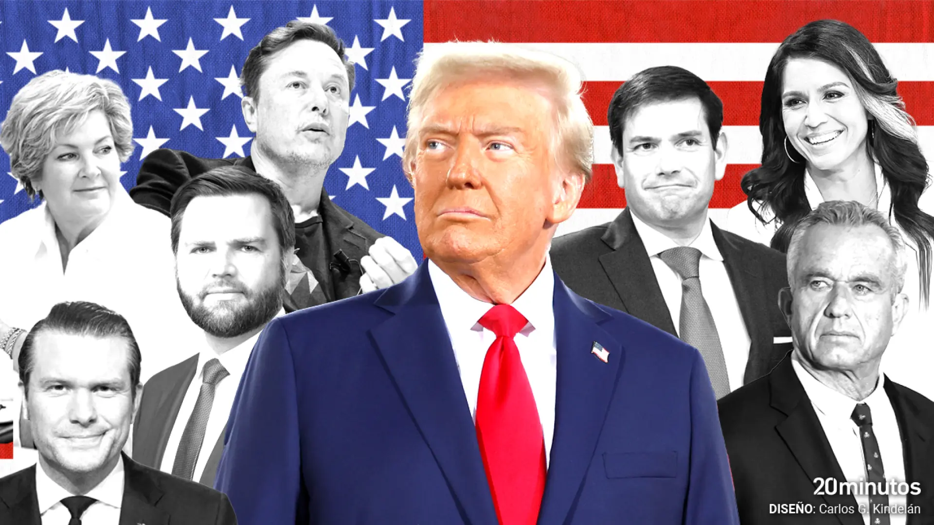 Quién es quién en el nuevo gabinete Trump: así será el Gobierno de EEUU ...