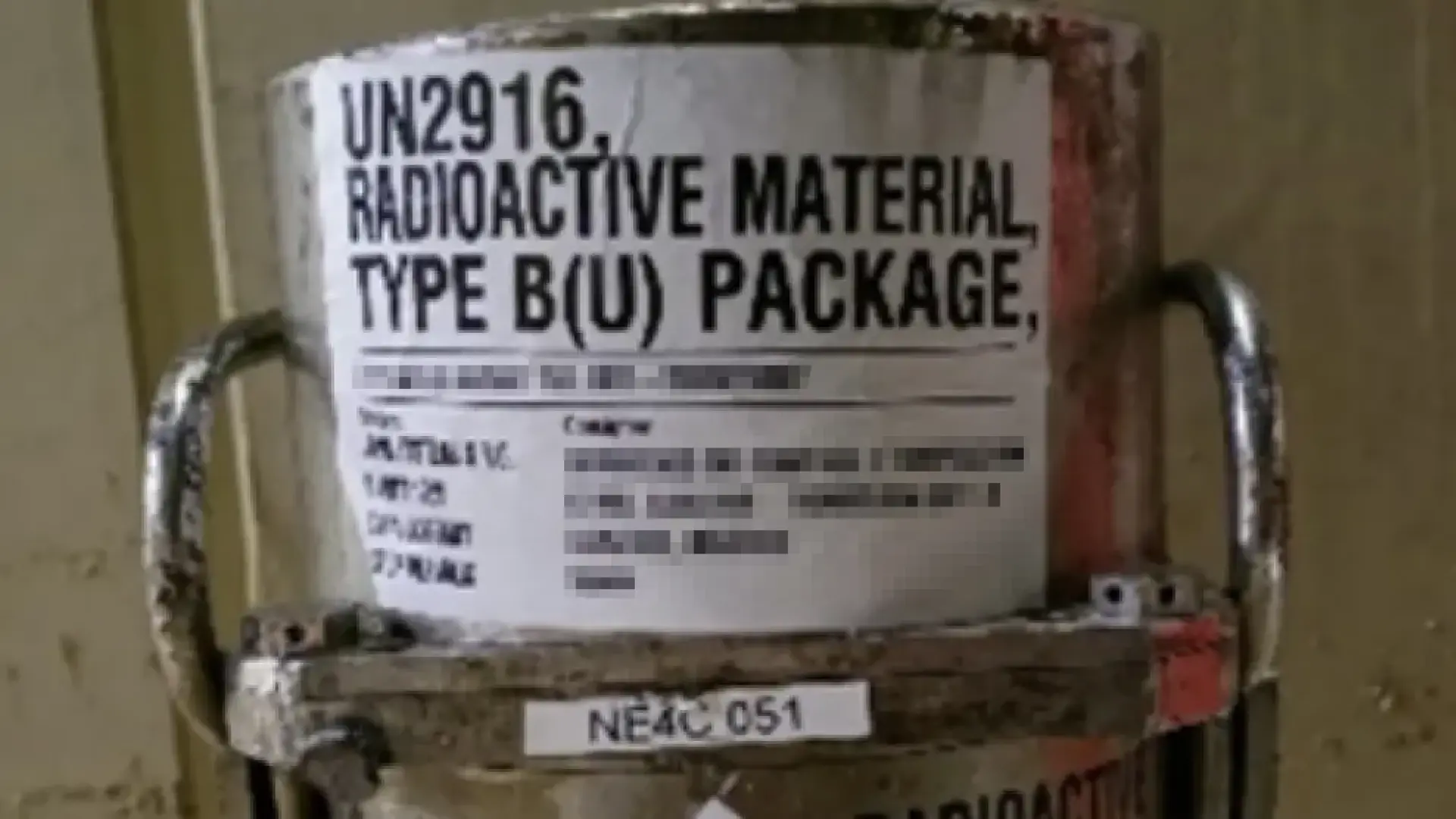 El Consejo de Seguridad Nuclear desactiva el aviso tras localizar el contenedor radiactivo que ...