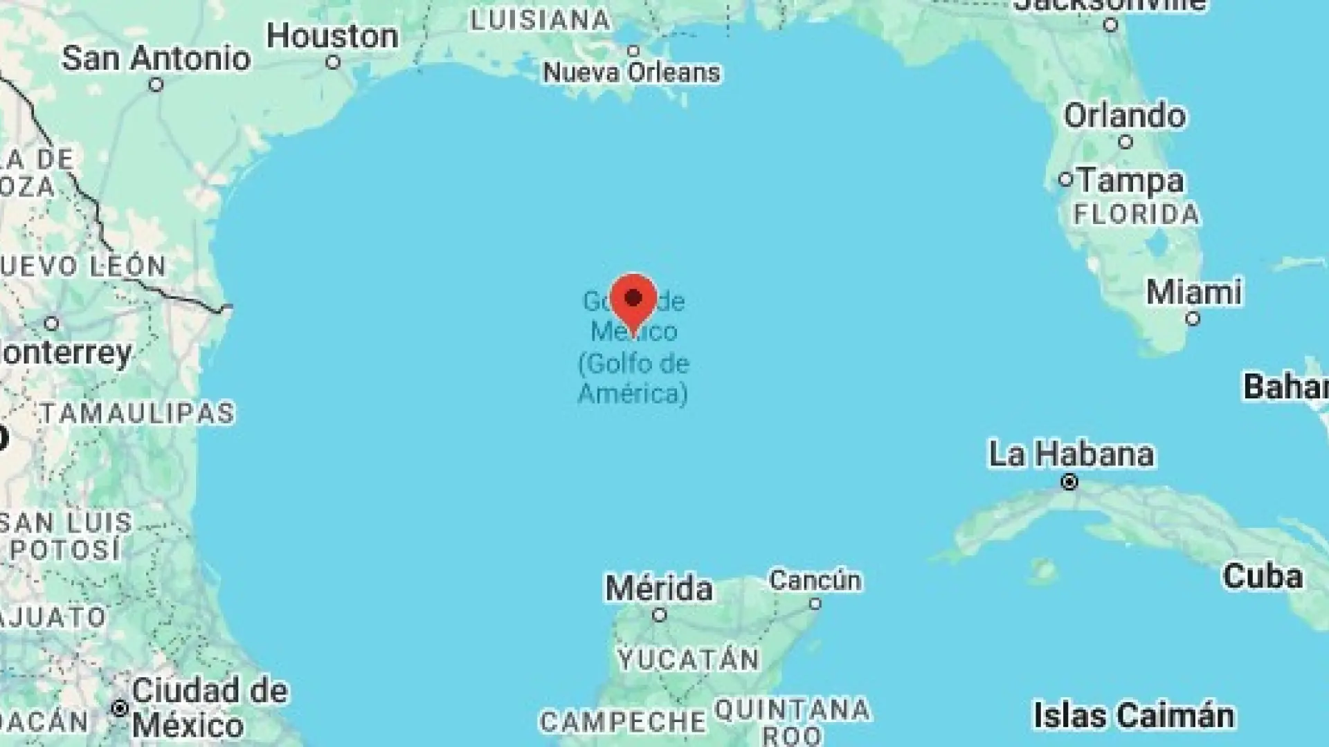 El Golfo de México ya se llama Golfo de América en Google Maps, como ...