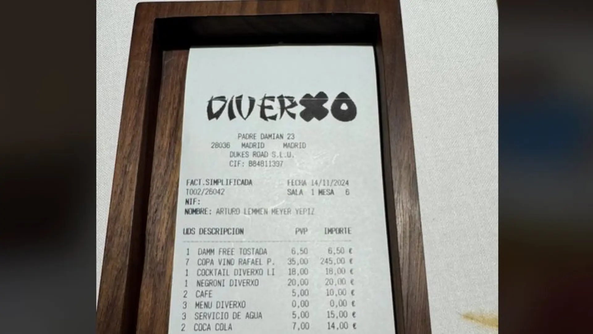 Las divertidas respuestas a un 'tiktoker' mexicano tras su visita a DiverXo: "Me da miedo ir y ...