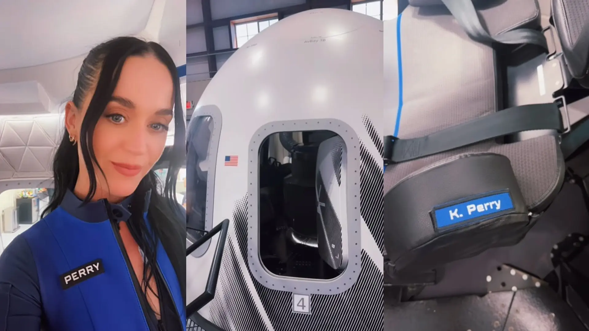 Katy Perry, que va al espacio este lunes: "Llevo soñando con esto desde los quince años"