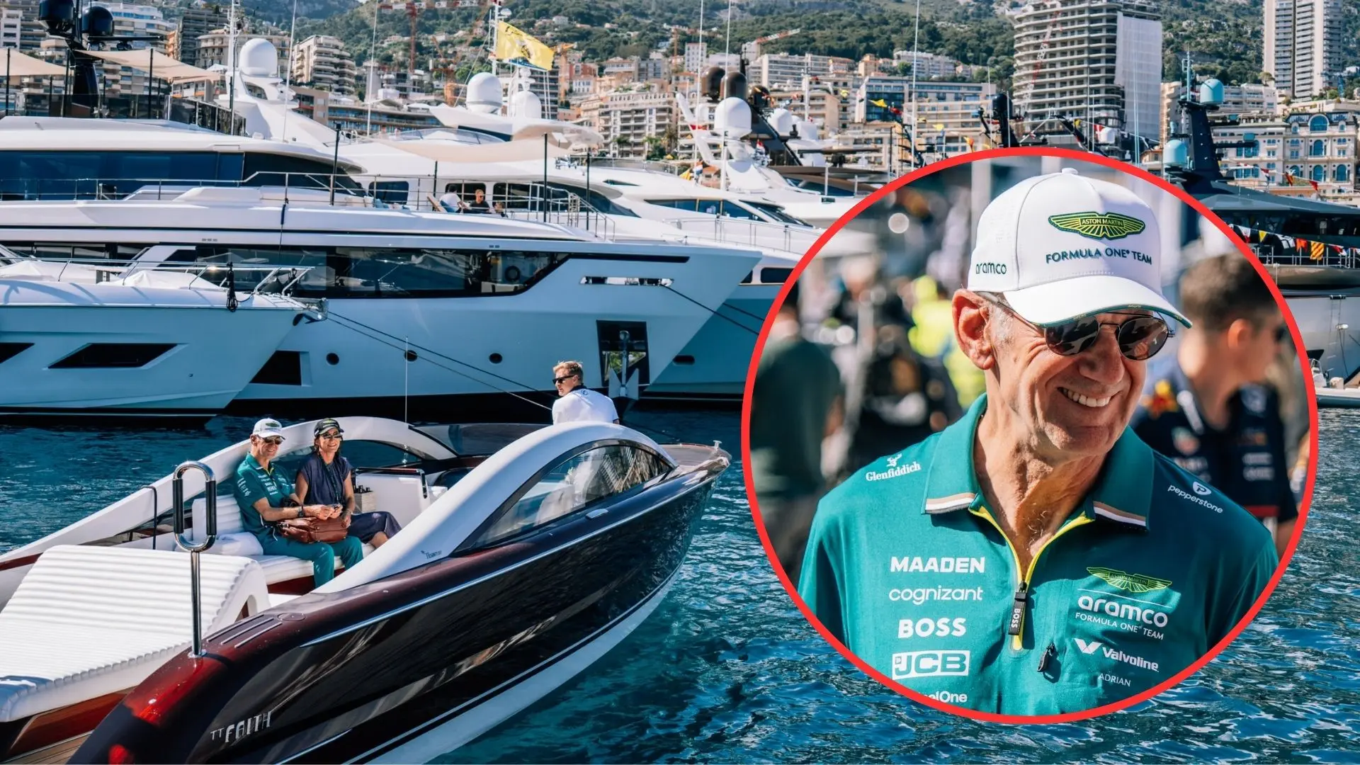 Aston Martin presume del ingeniero Adrian Newey con los yates de Mónaco ...