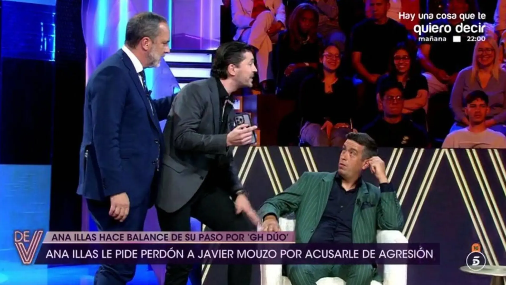 Ángel Cristo Jr. se levanta en directo y lanza graves acusaciones contra Telecinco: "Aquí no se ...