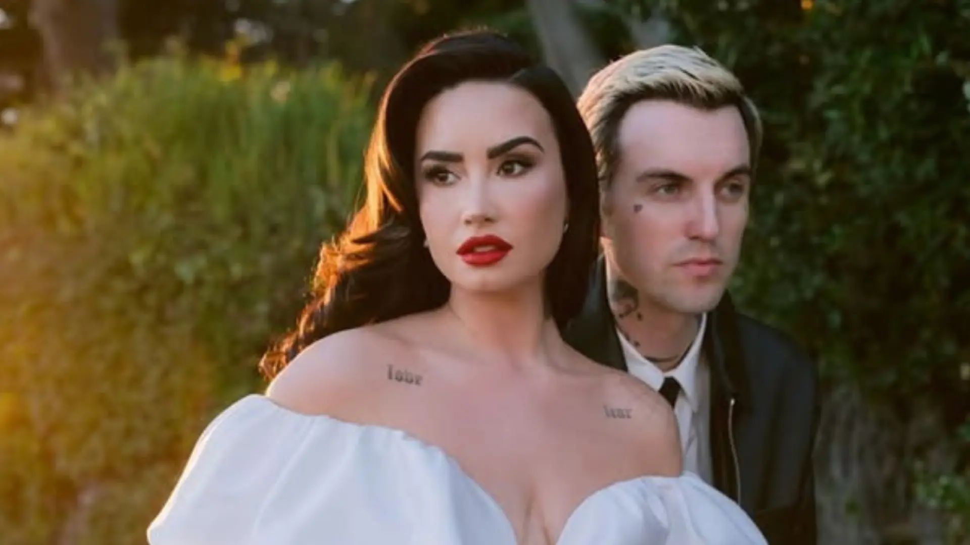 Demi Lovato se casa con Jordan 'Jutes' Lutes llevando un impresionante ...