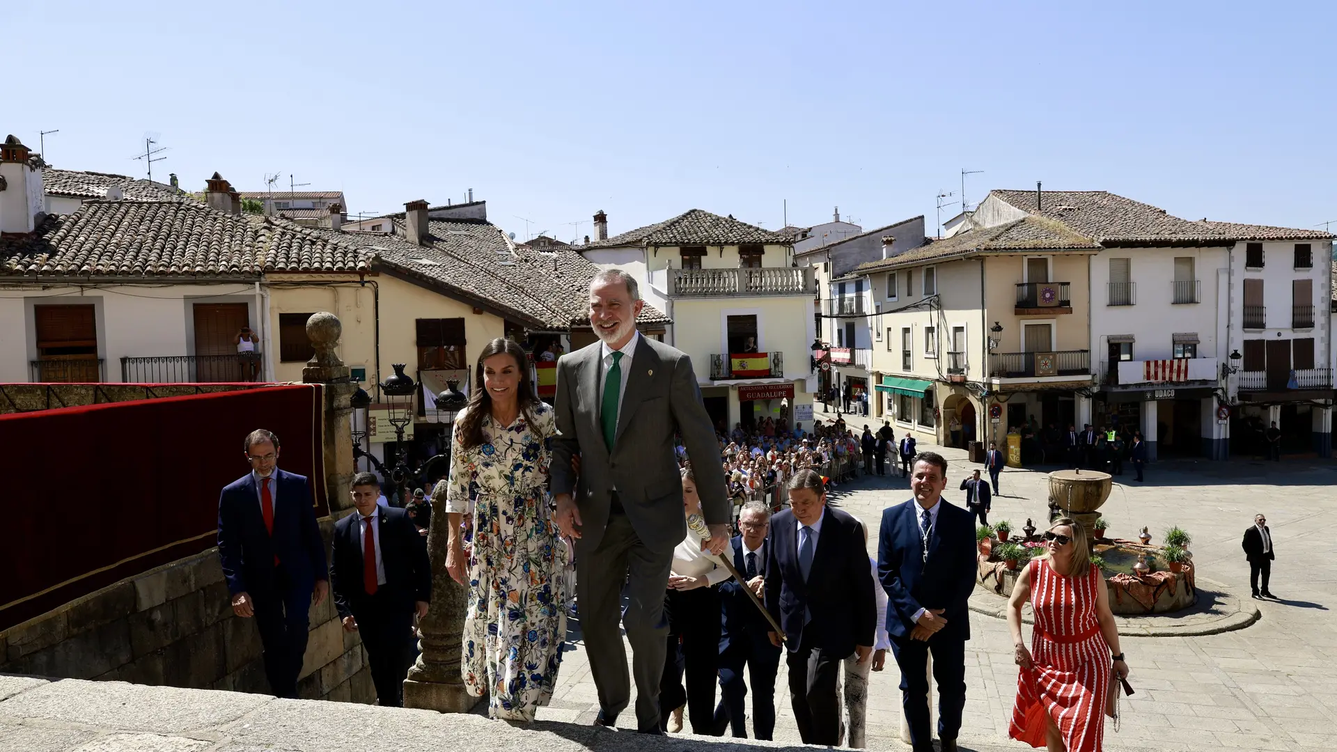 Cercanía y cariño de los reyes en su visita a Guadalupe: las fotos de ...