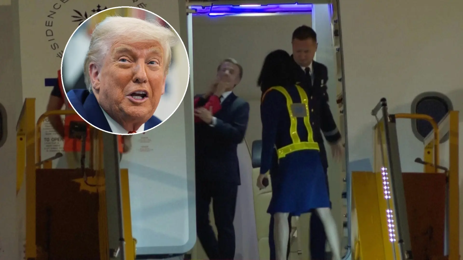 Trump manda un consejo a Macron tras la bofetada de su mujer ...