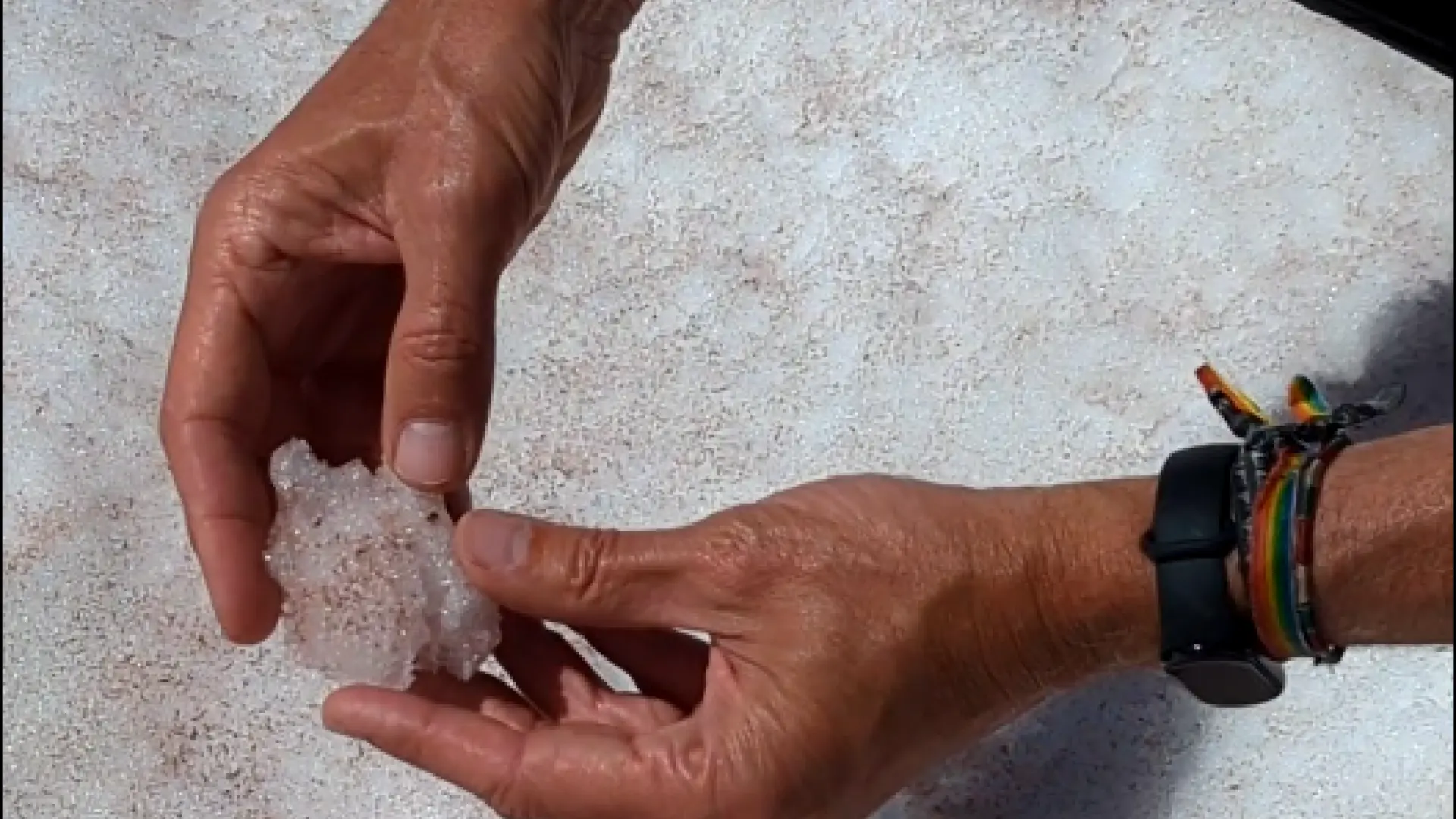 ¿Nieve rosa? Sí, existe y este verano podrás verla en algunas montañas ...