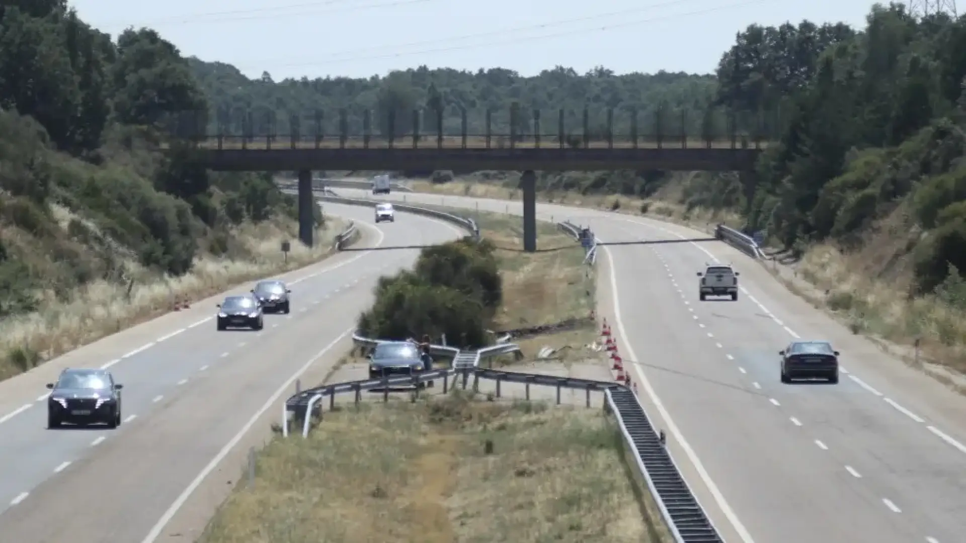 El accidente de Diogo Jota y su hermano: un tramo recto donde hubo un ...