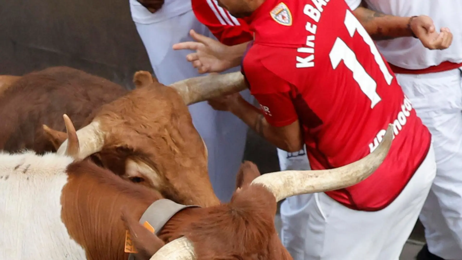 Quinto encierro de San Fermín hoy, en directo: toros, heridos y últimas ...
