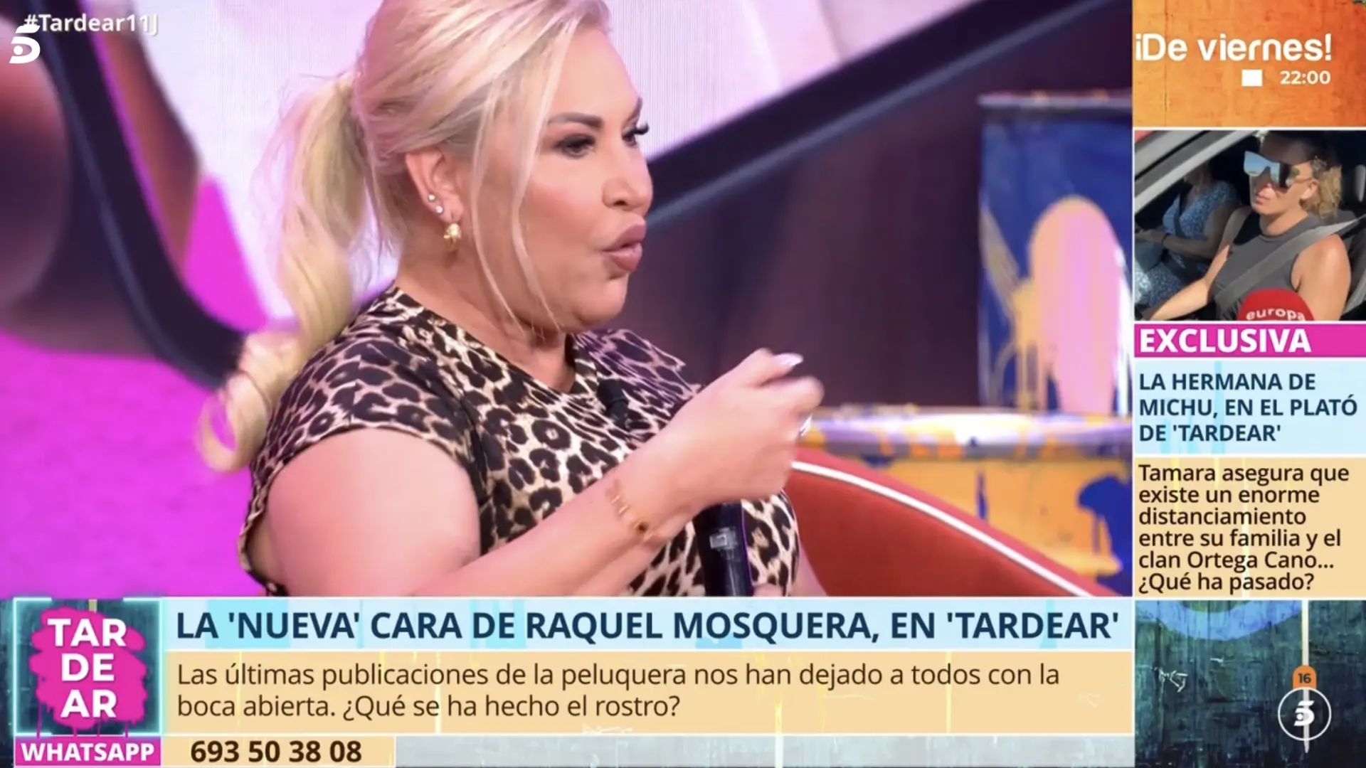Raquel Mosquera da la cara tras las críticas por los filtros de su ...