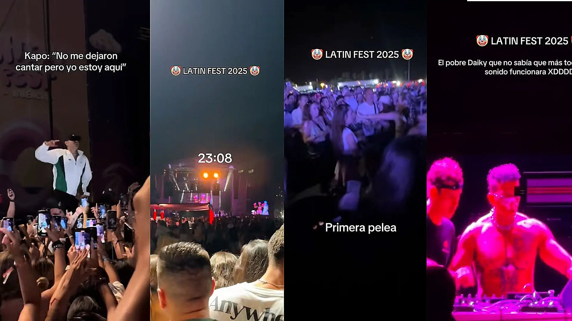 Polémica por el Latin Fest en Valencia: denuncian retrasos, caos en el ...