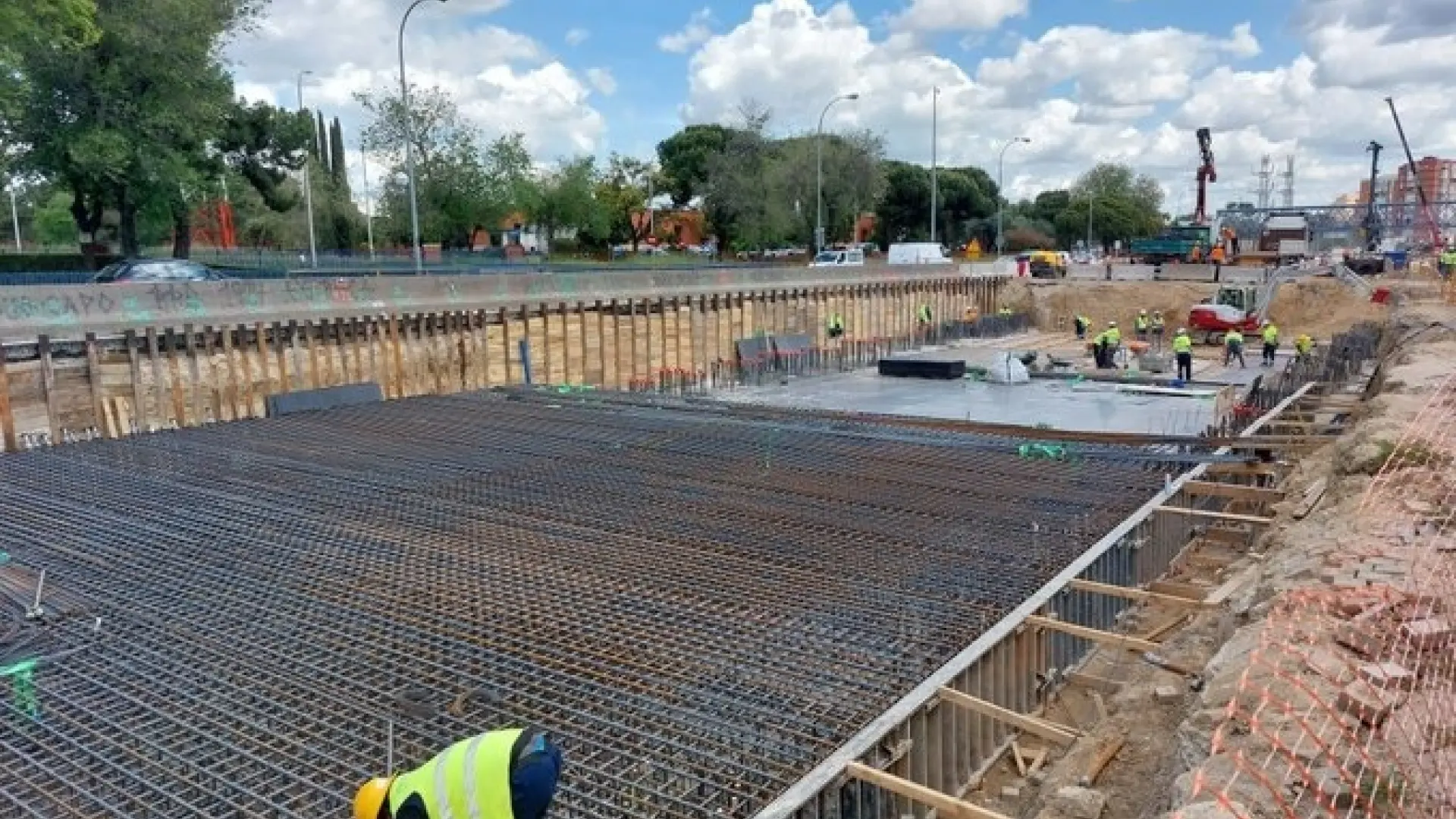 La obra de la A-5 corta desde este viernes el acceso a Madrid por el túnel de la M-30 en la ...