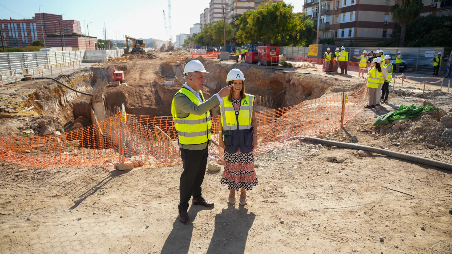 La Junta ya está ejecutando el 63% de las obras de la línea 3 del metro de Sevilla y mantiene ...