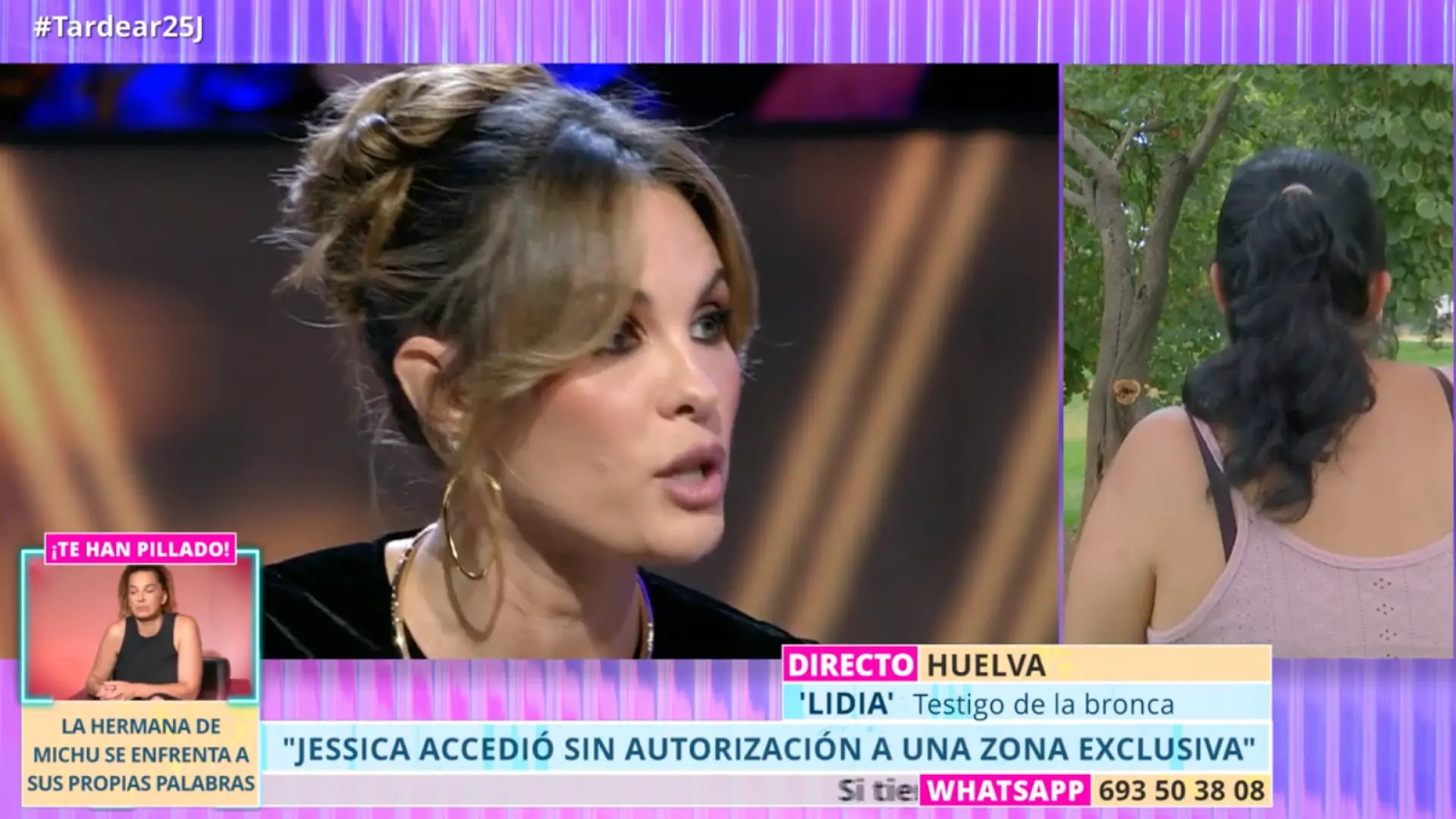 Jessica Bueno podría haber tenido una disputa con la trabajadora de un ...