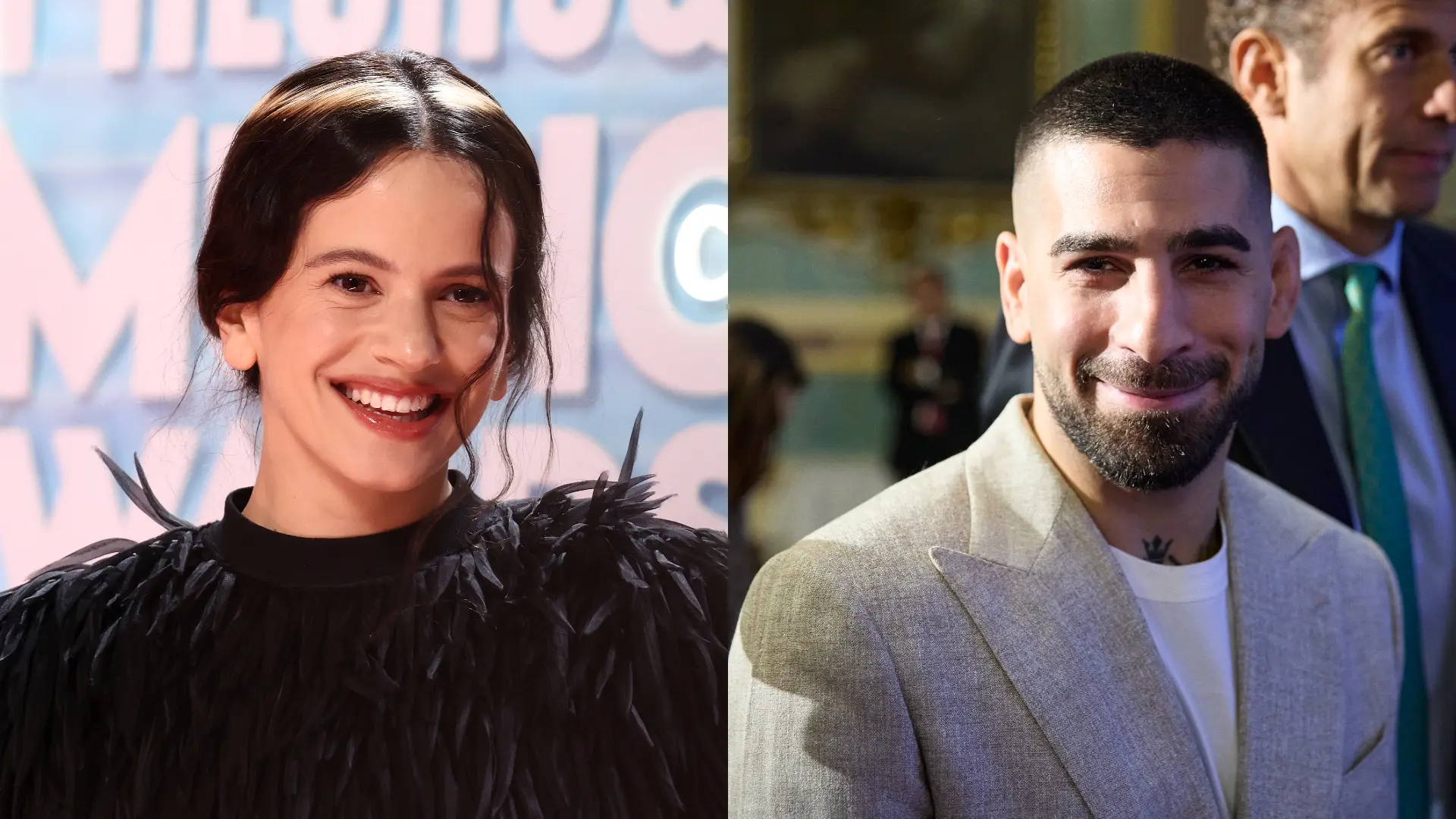 Rosalía e Ilia Topuria serán los padrinos del hijo de Omar Montes: "No ...