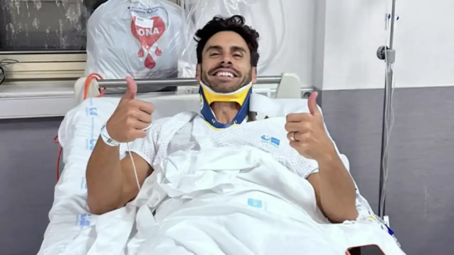 Noel Bayarri sufre un accidente en moto en Madrid y cuenta las secuelas ...