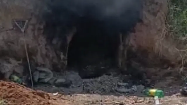 Colectivos en el oeste de México hallan un horno clandestino con supuestos restos humanos