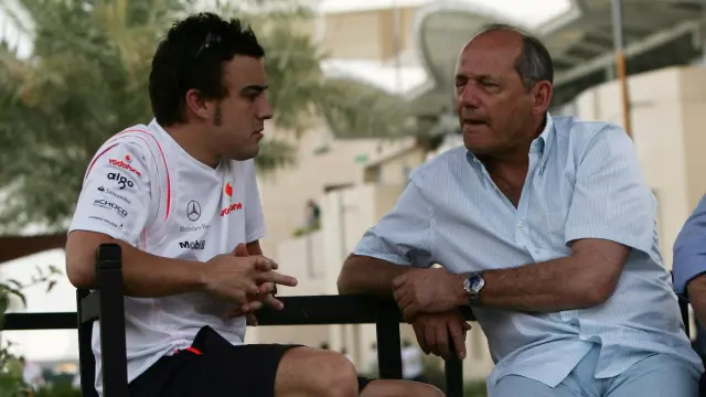 Alonso y su surrealista forma de molestar a Ron Dennis durante la ...