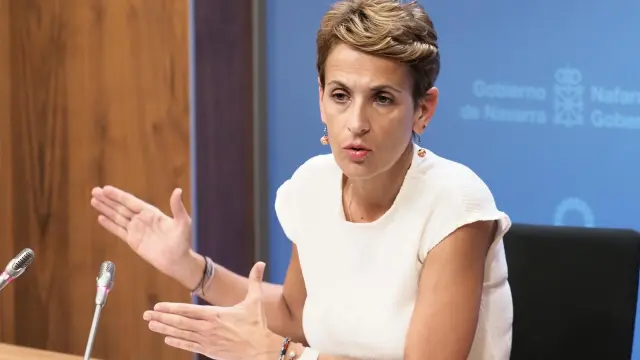 Chivite prepara una remodelación del Gobierno de Navarra con la salida ...